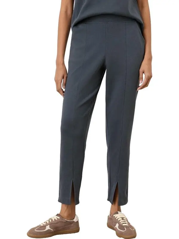 PACT Organic Cotton Tapered Leg Pants - Steel Blue