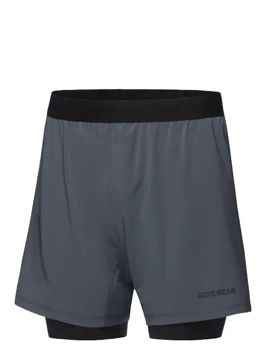 GOREWEAR Concurve 5in 2in1 Short - Lab Graphite/black
