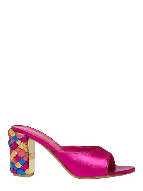 APRIL & ALEX Augusta Rose Mule - Fuchsia