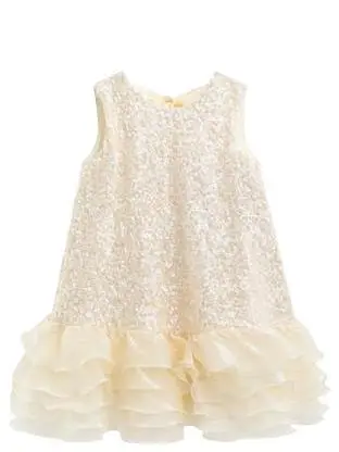 TULLEEN Catania Tulle Dress - Gold