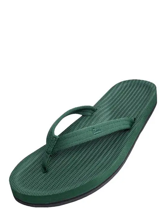 INDOSOLE Tire Sole Flip Flops - Leaf