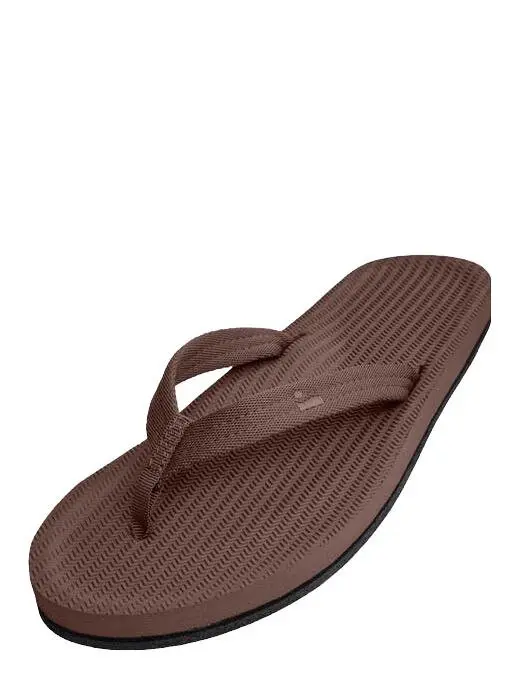 INDOSOLE Tire Sole Flip Flops - Soil