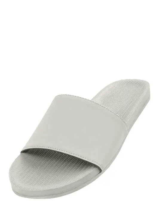 INDOSOLE Responsibly Made Sneaker Sole Slide Sandals - Sea Salt /sea Salt Sole