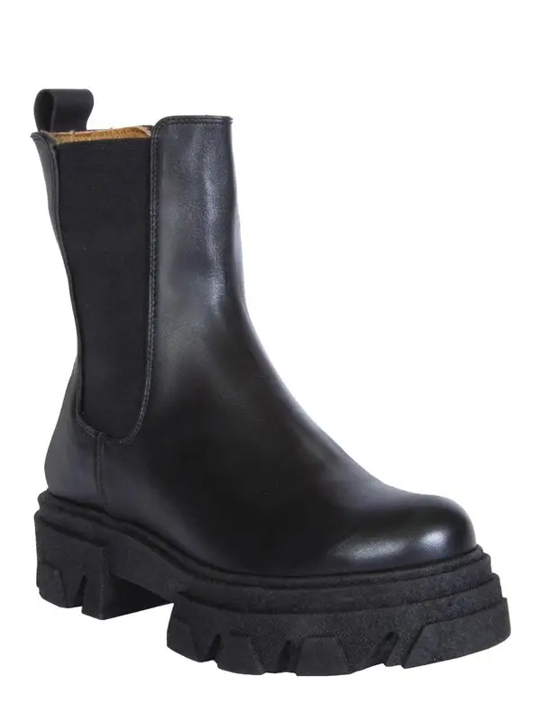 URBNKICKS Tall Chelsea Boots - Black