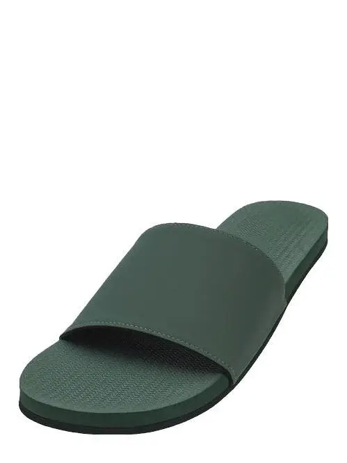 INDOSOLE Tire Sole Slide Sandals - Leaf