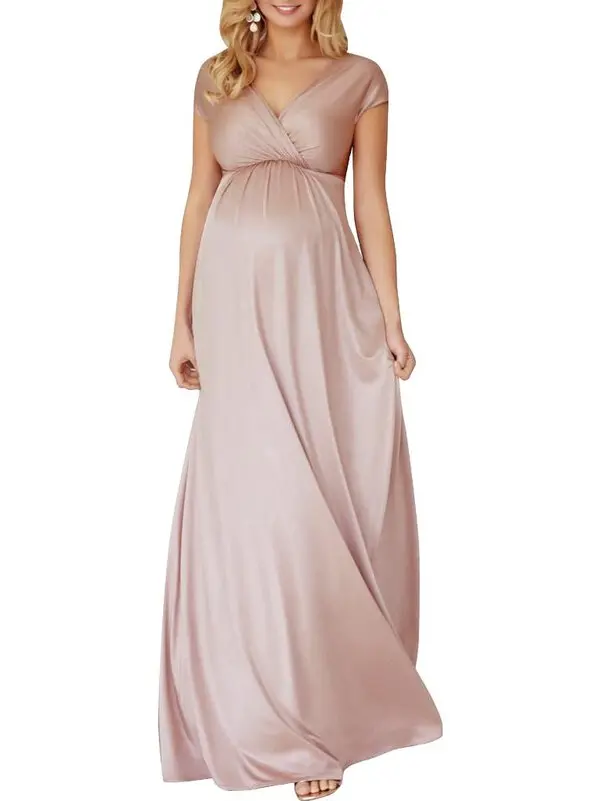 TIFFANY ROSE MATERNITY Francesca Maternity Maxi Dress - Pink