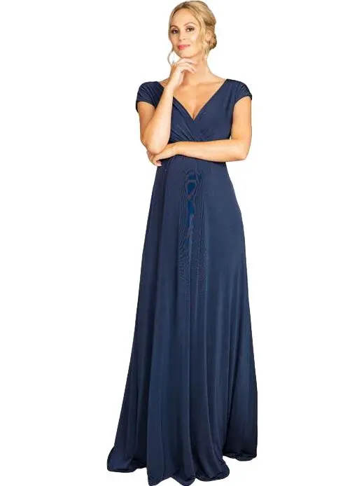TIFFANY ROSE MATERNITY Francesca Maternity Maxi Dress - Nightshadow Navy