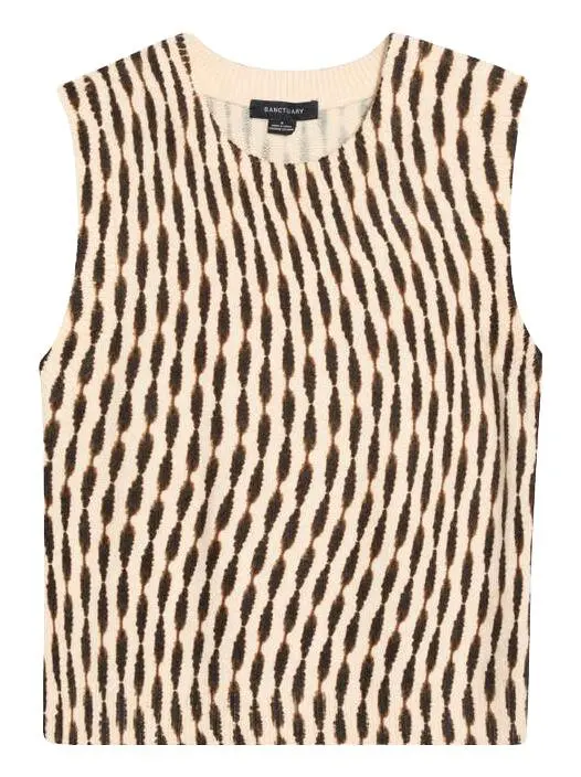 Sanctuary Fuzzy Leopard Shell - Inkblot