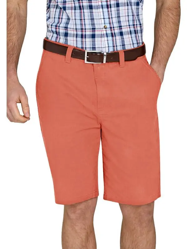 RAGING BULL Classic Chino Shorts - Coral