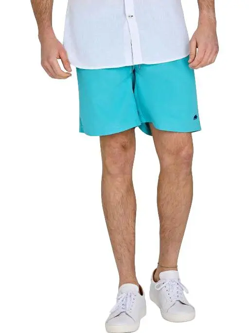 RAGING BULL Swim Shorts - Turquoise