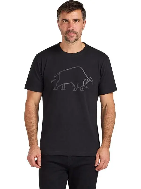 RAGING BULL Highbuild T-shirt - Black