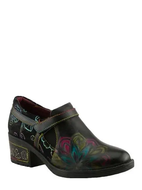 SPRING STEP SHOES Mastella Pump - Black Multi