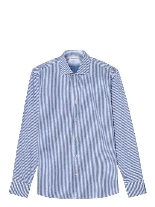Robert Talbott Reynolds Fil Coupe Shirt - Blue/white
