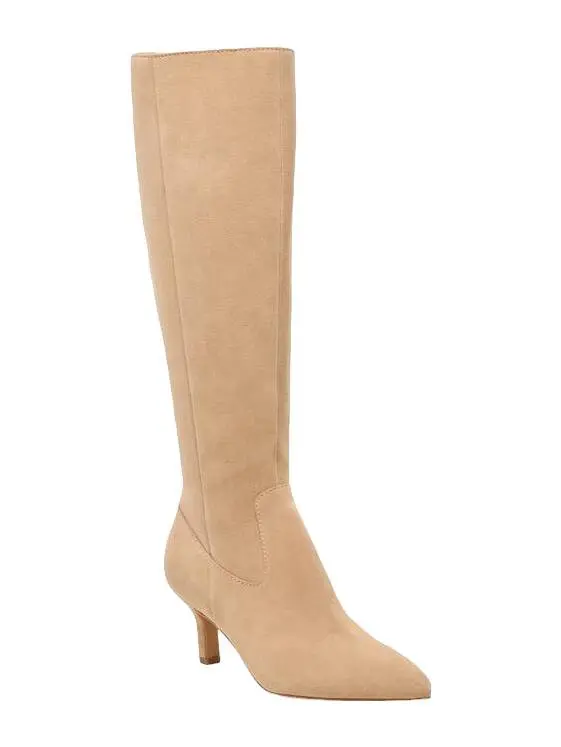 Dolce Vita Attie H2o Knee High Boots - Camel Suede H2o