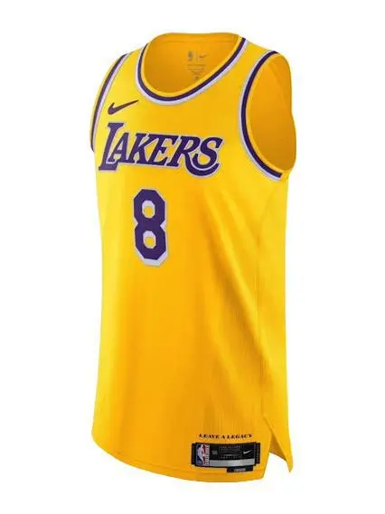 Nike La Lakers Kobe Bryant #8 Jersey - Yellow