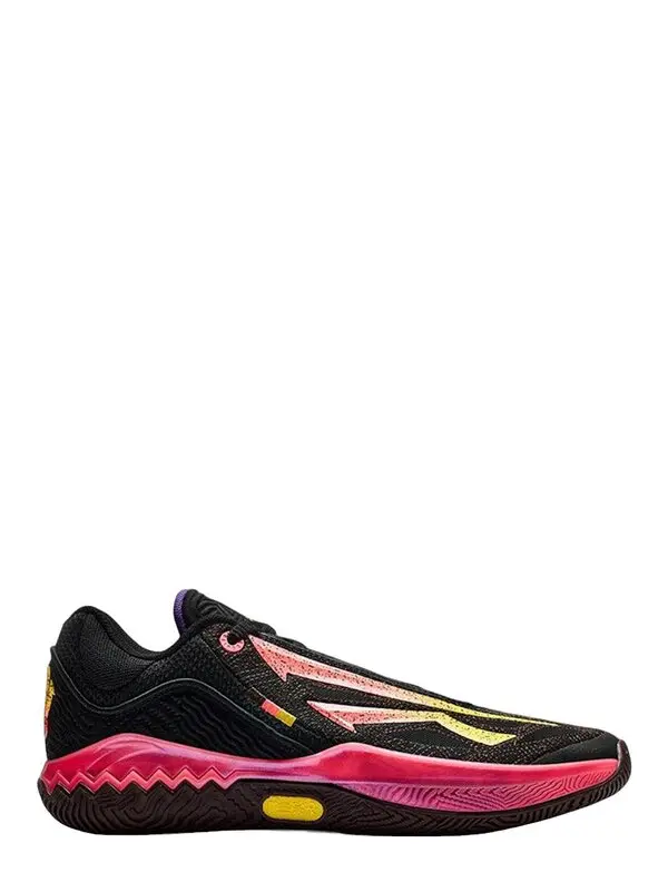ANTA Kai Speed 2 Flame Sneakers - Black/pink/yellow