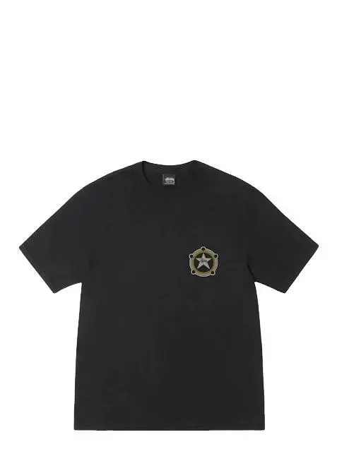 StÜssy Ranger Pigment Dyed Tee Shirt - Black