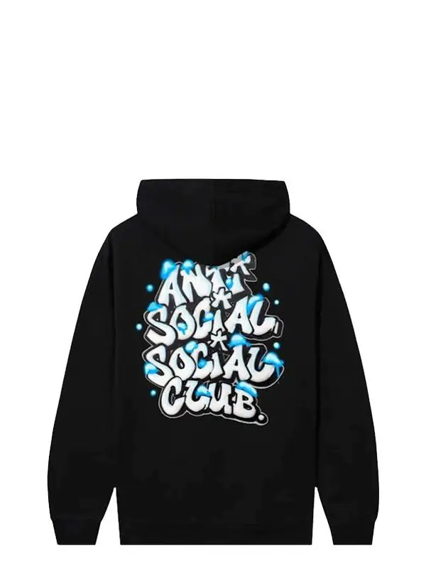ANTI SOCIAL SOCIAL CLUB Powder Hoodie - Black