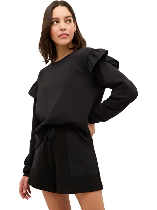 MARIE OLIVER Houser Pullover - Black