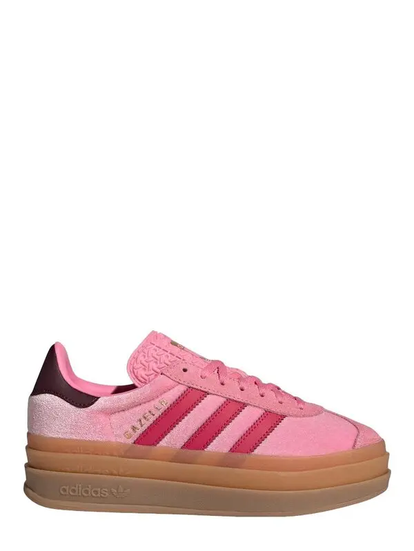 Adidas Gazelle Bold Sneakers - Bliss Pink/ruby Red/maroon