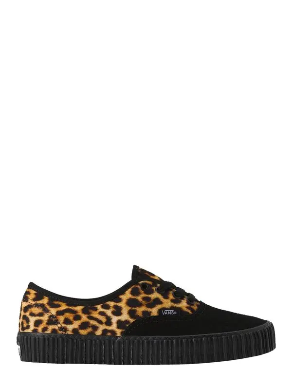 VANS Authentic Creeper Leopard Sneakers - Black