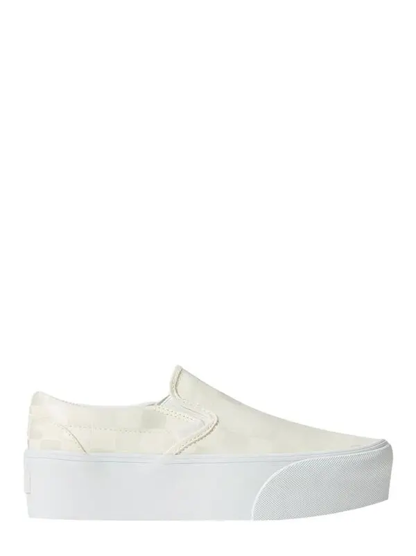 VANS Classic Slip-on Stackform Sneakers - White