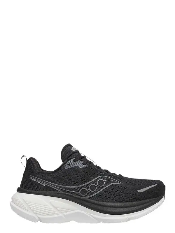 Saucony Hurricane 25 Wide Athletic Sneakers - Black