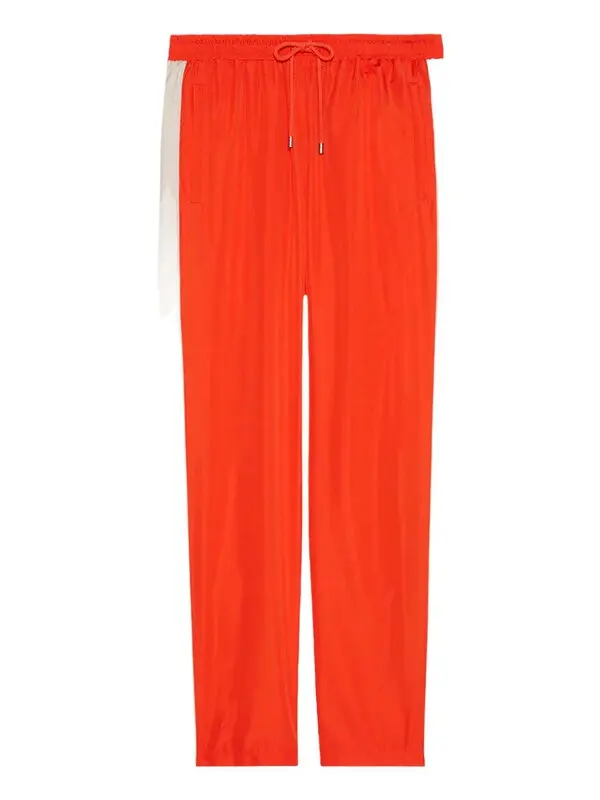 Gucci Tape Detail Track Pant - Orange