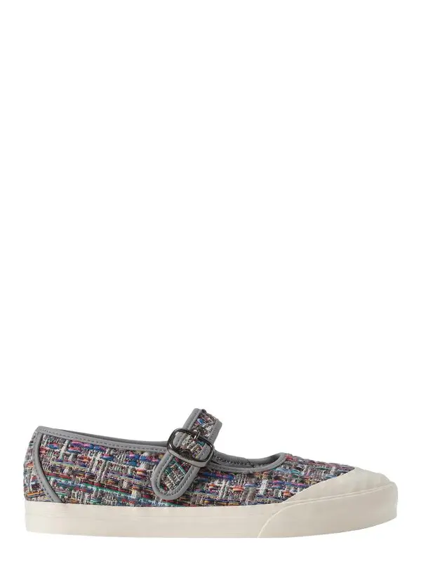 VANS Premium Mary Jane Lowpro Tweed Sneakers - Grey