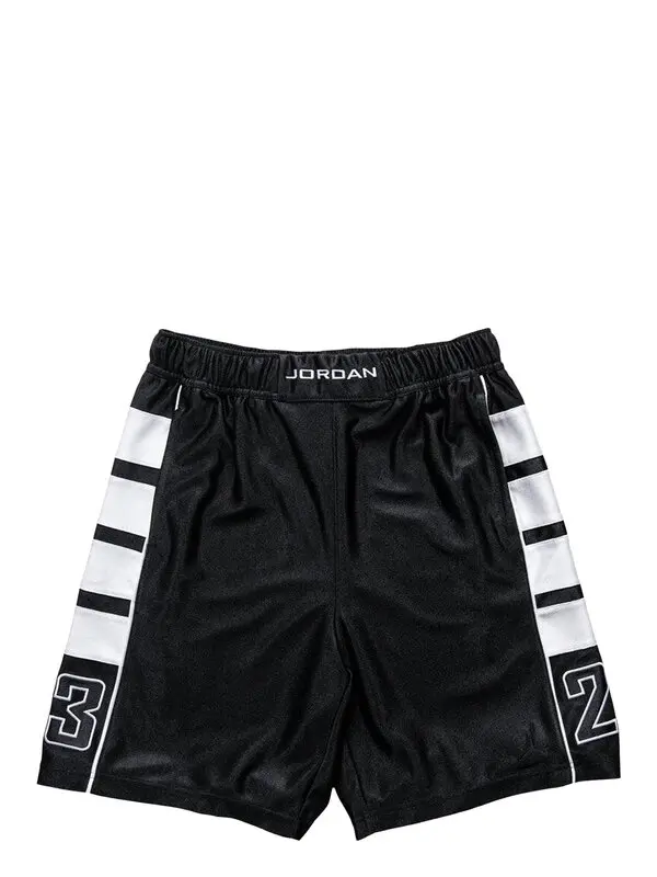 JORDAN Brooklyn Cat Scratch Shorts - Black