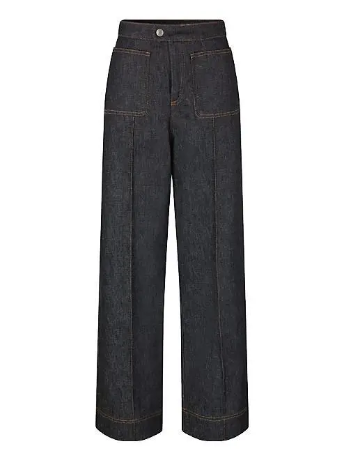 Soeur Harry Straight-leg High-rise Stretch-denim Jeans - Black