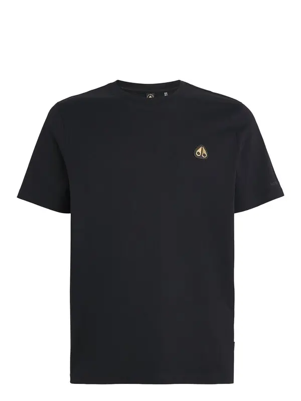 Moose Knuckles Pima Cotton Crescent T-shirt - Black
