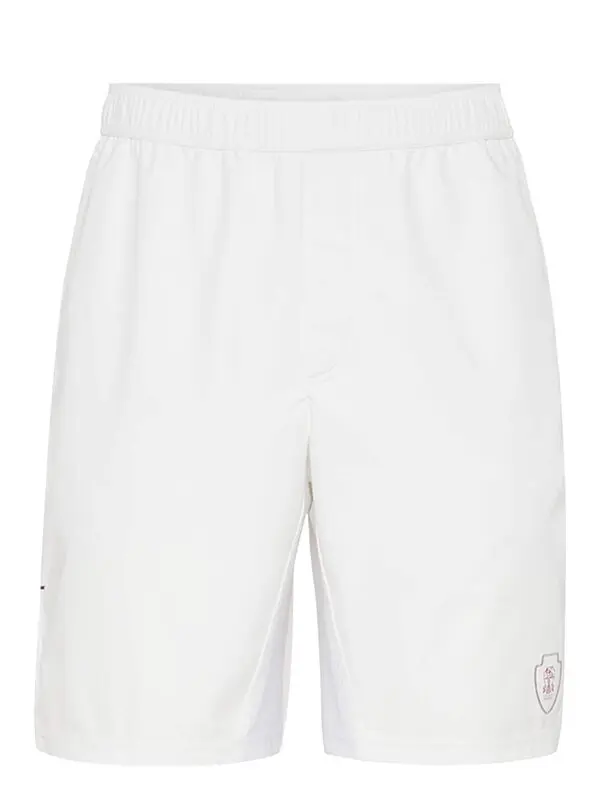 Brunello Cucinelli Logo Bermuda Shorts - White