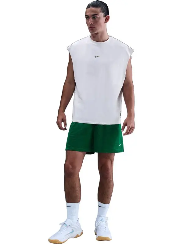 Nike Dri-fit 5" Mesh Basketball Shorts - Green