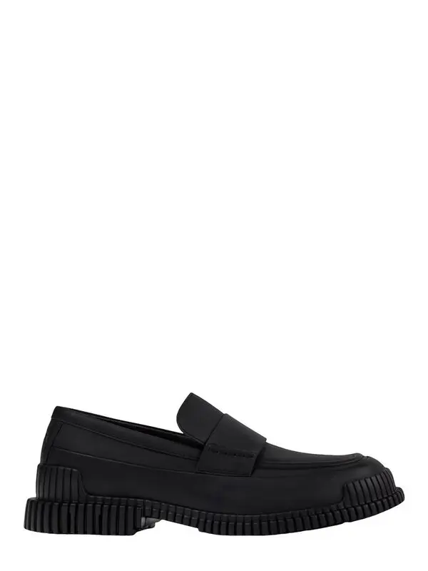 Camper Pix Leather Loafer - Black
