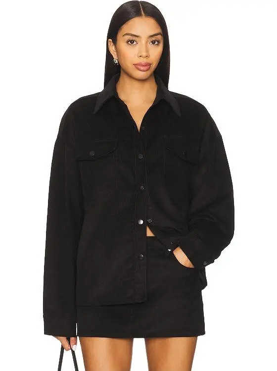 EB DENIM Daniele Shirt Jacket - Black