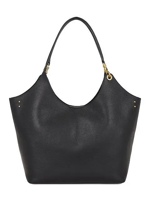 Rebecca Minkoff Pebbled Leather Tote Bag - Black