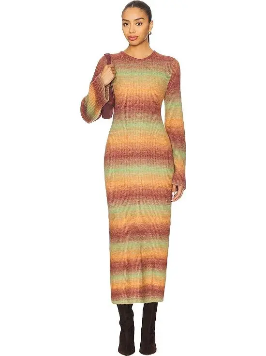 SIMONMILLER Axon Knit Dress - Autumn Ombre