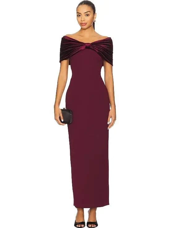 SONYA MODA Belluno Dress - Rosewood