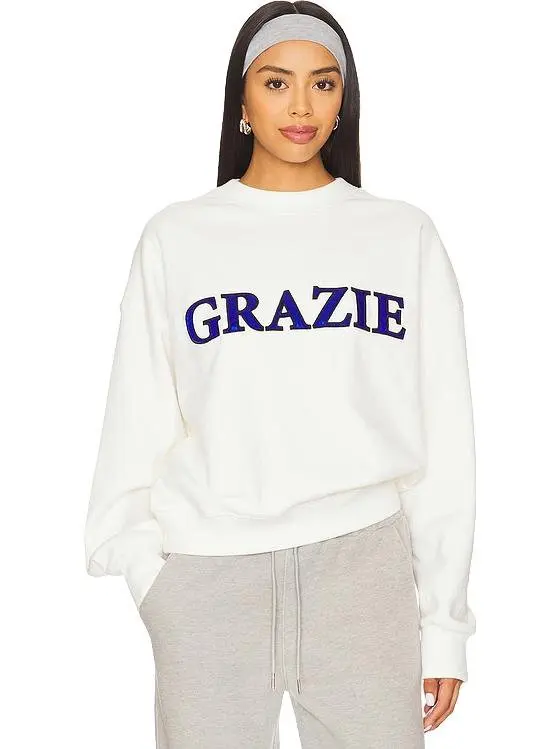 ARAMINTA JAMES Grazie Sweatshirt - Warm White