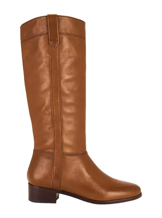 Veronica Beard Dwyer Boots - Caramel