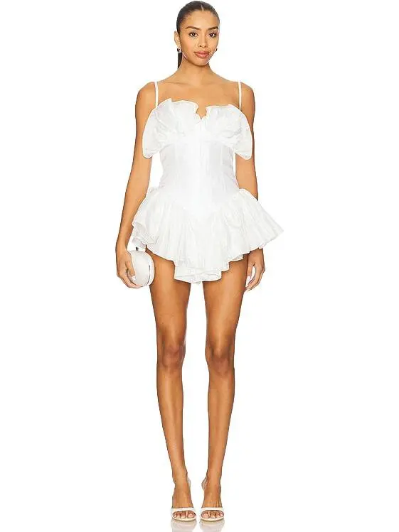THE DOLLS HOUSE Shelby Playsuit - White