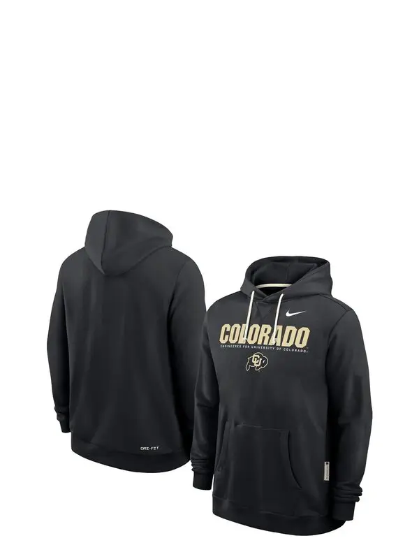 Nike Colorado Buffaloes 2025 Sideline Standard Issue Dri-fit Hoodie - Black