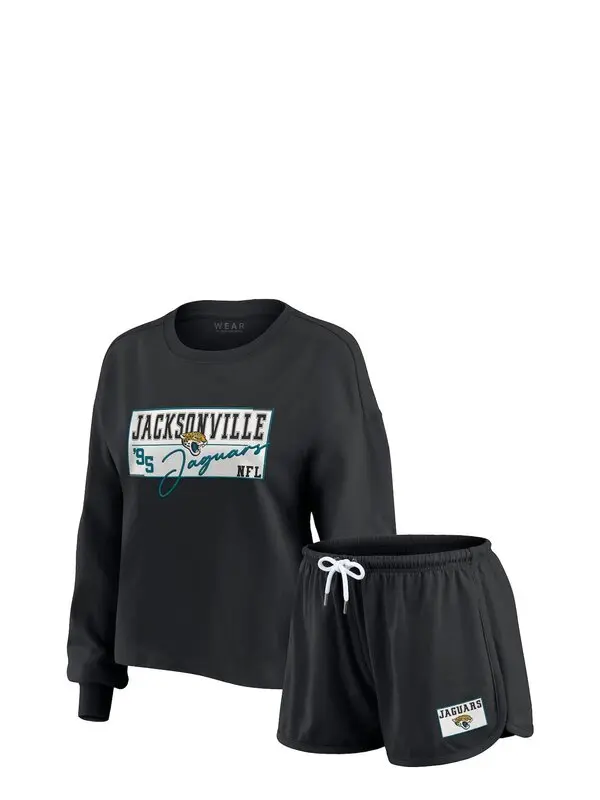 WEAR BY ERIN ANDREWS Jacksonville Jaguars Lounge Set - Black