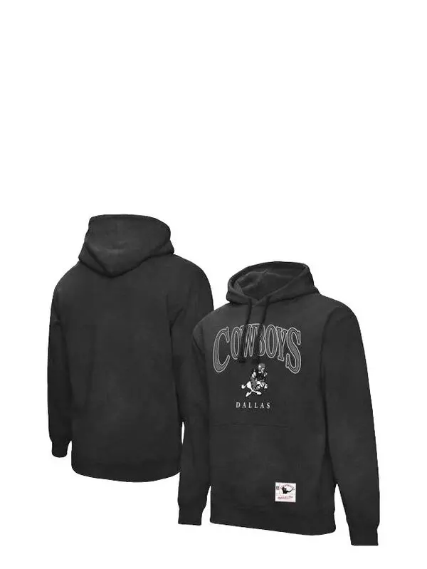 Mitchell & Ness Dallas Cowboys Slot Pullover Hoodie - Gray
