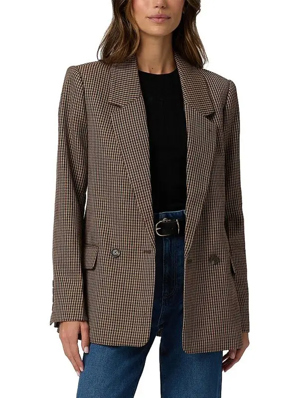 Paige Quentin Blazer - Brown Multi