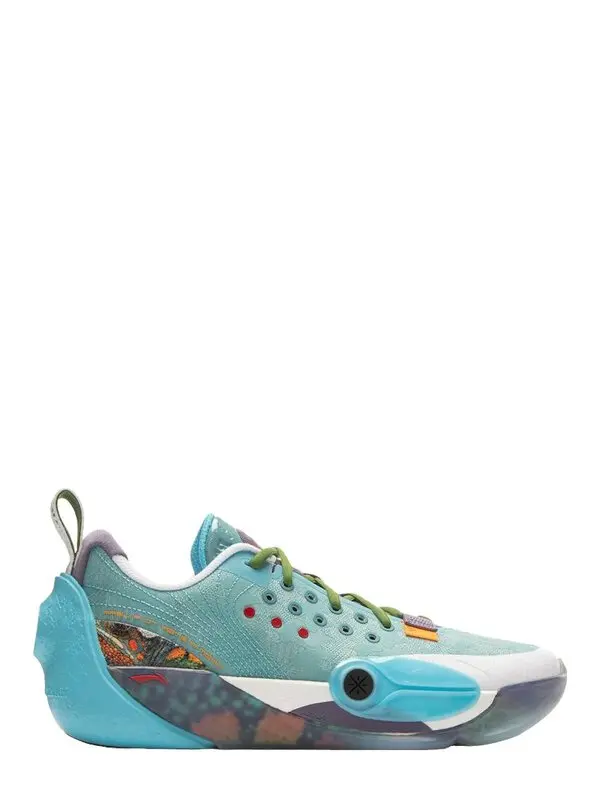 LI-NING Wade All City Lizardin Sneakers - Green/blue