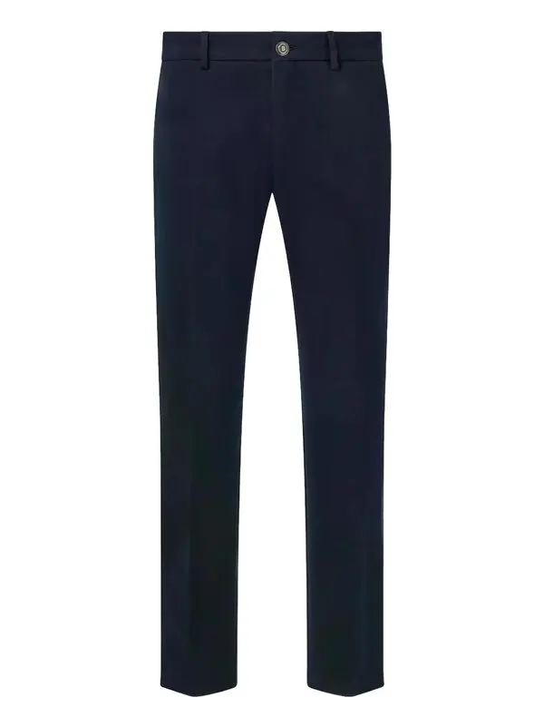 Boggi Milano Straight-leg Trousers - Blue