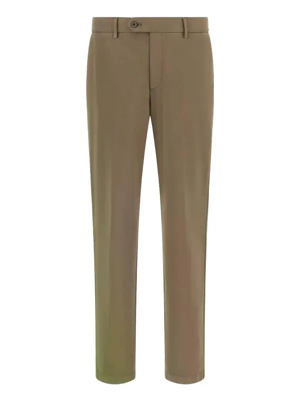 Boggi Milano Straight-leg Trousers - Brown