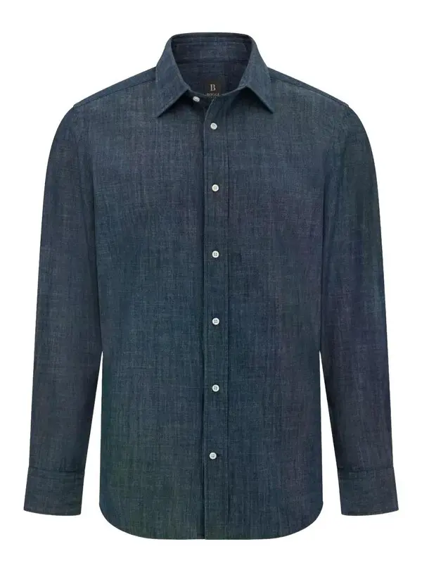Boggi Milano Denim Shirt - Blue